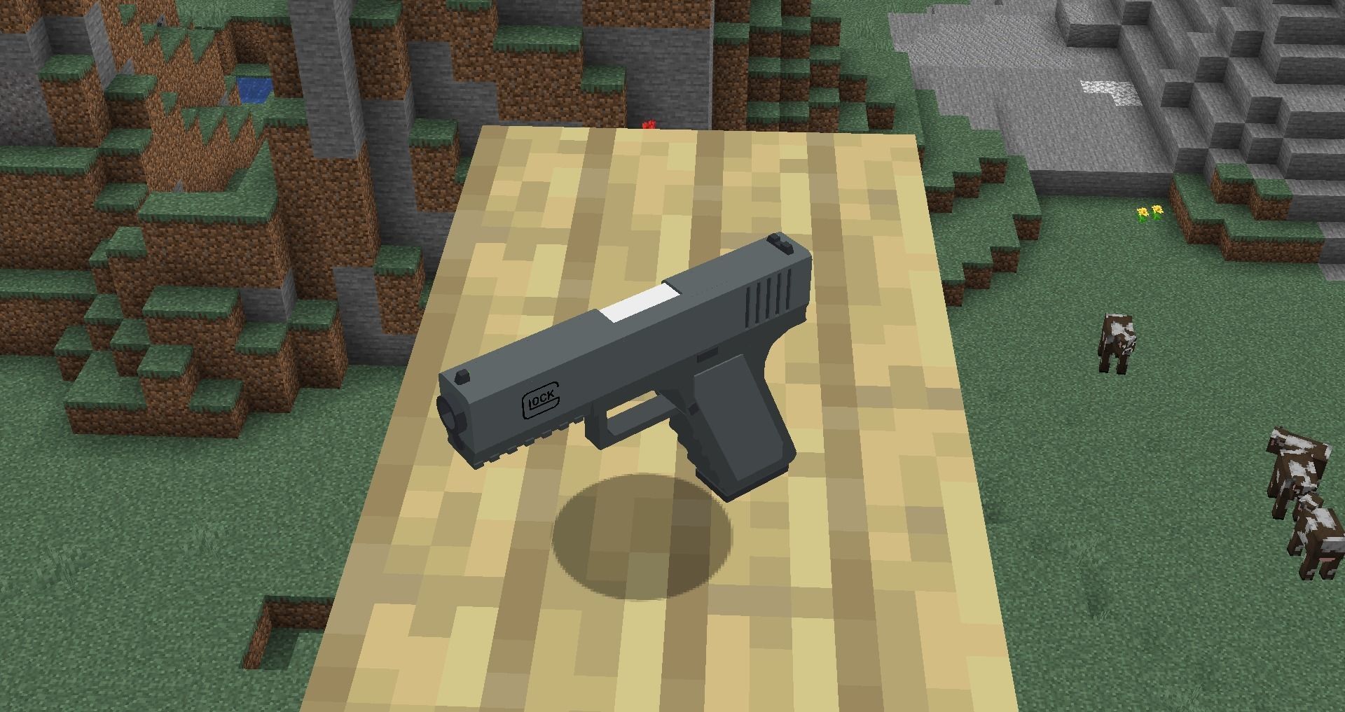 Glock Java minecraft Model 3D model | CGTrader