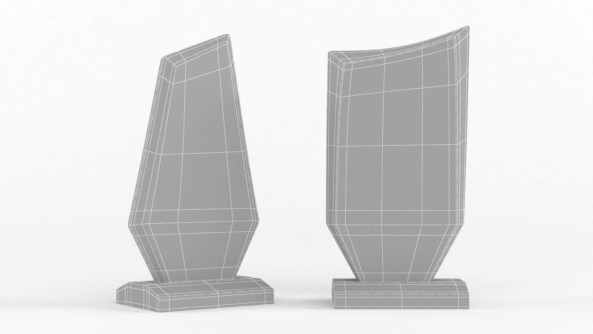 Glass Trophy 3D model | CGTrader