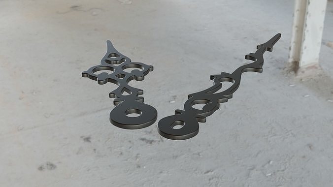 Large Clock Hands Printable