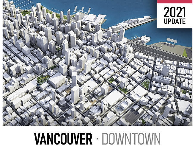 3D model Vancouver VR / AR / low-poly | CGTrader