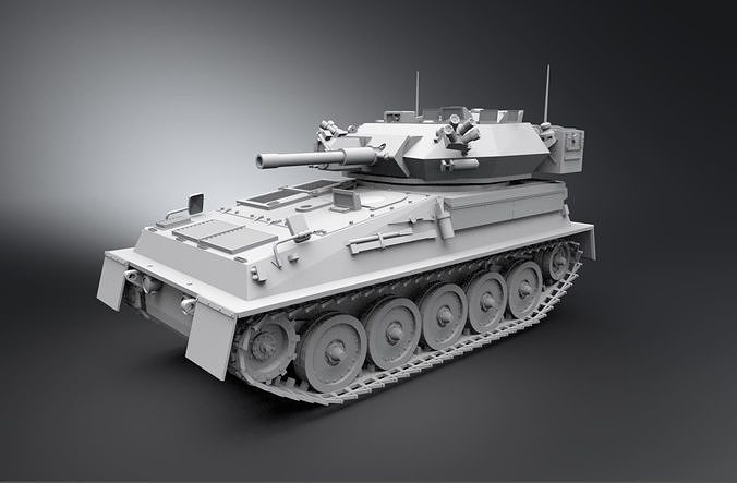 Fv101 Scorpion Scale model 3D model 3D printable | CGTrader