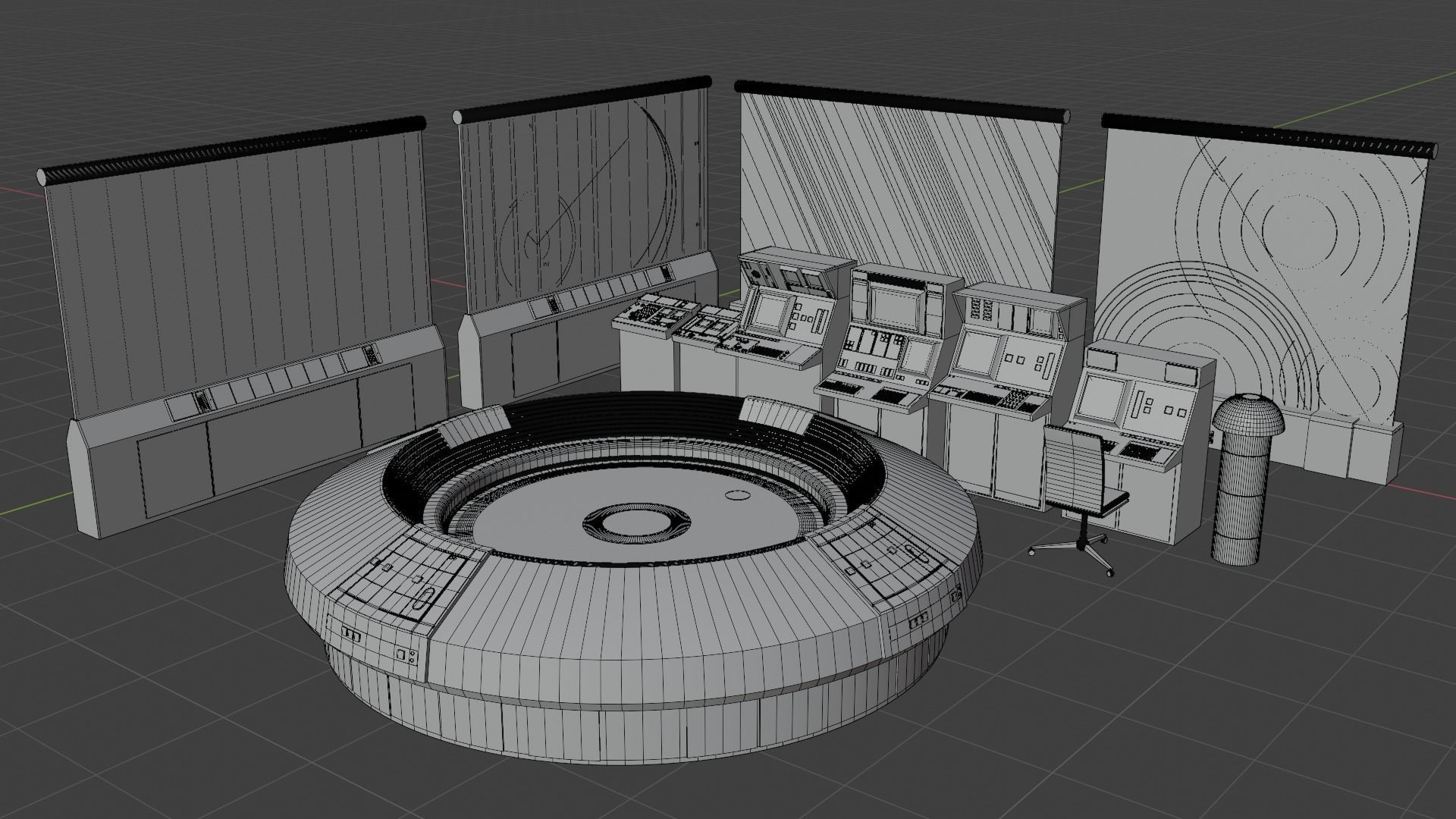 Star Wars Rebel Alliance War Room Prop Pack 1 3D model | CGTrader
