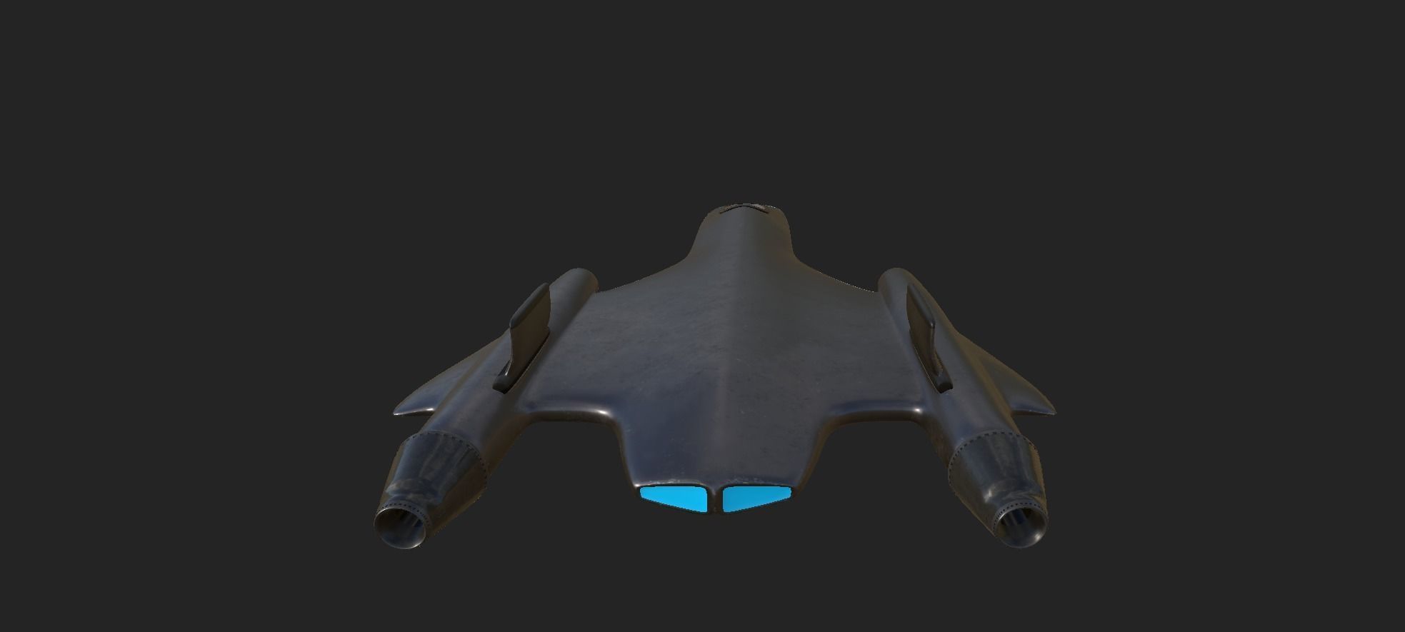 Blackbird Fighter 3D model | CGTrader