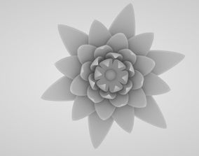 Lotus flower 3D Printing Models | CGTrader