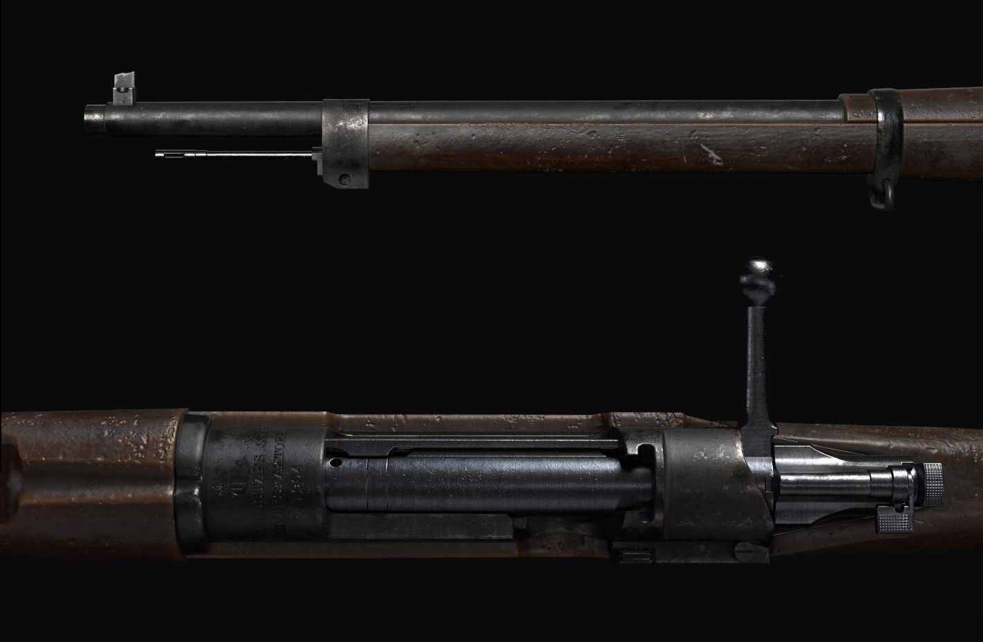 3D model Swedish Mauser - Gevar m96 VR / AR / low-poly | CGTrader