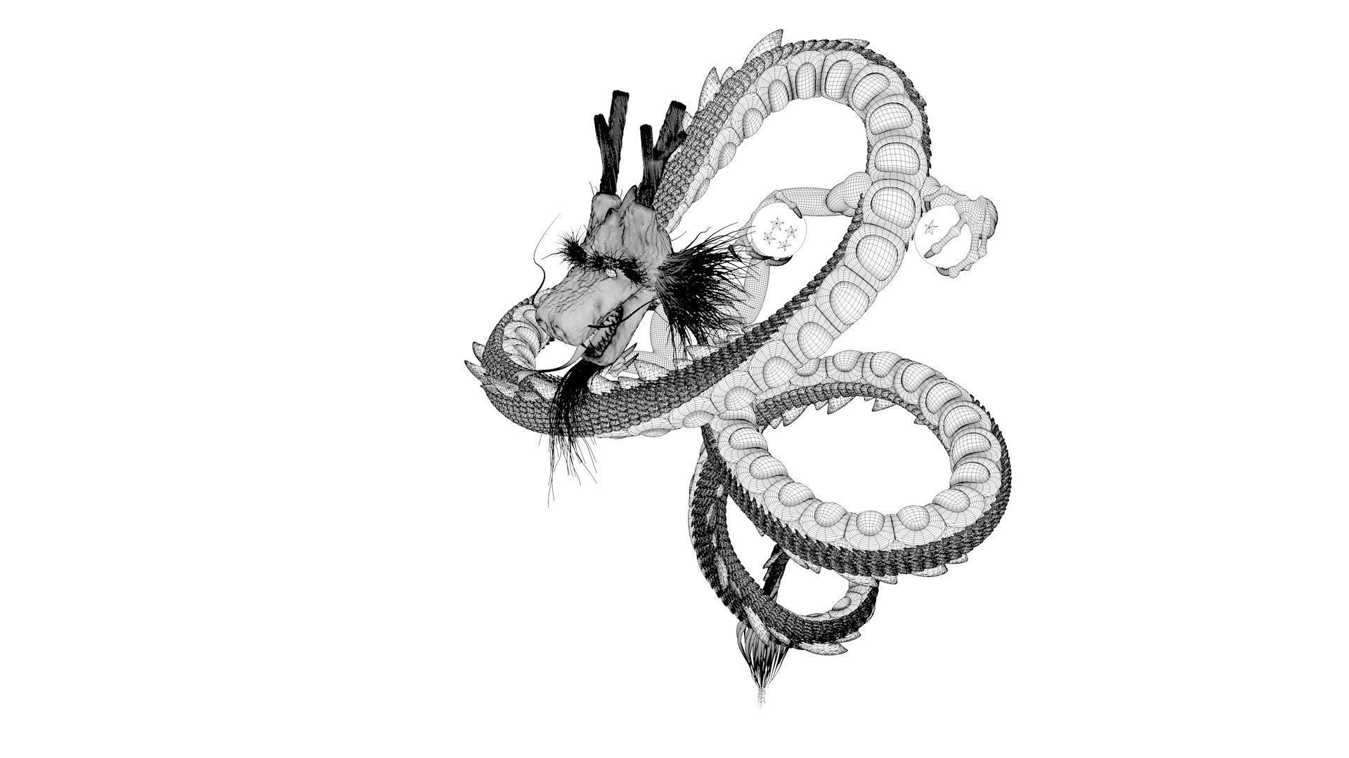 Shenron from Dragon Ball 3D model | CGTrader