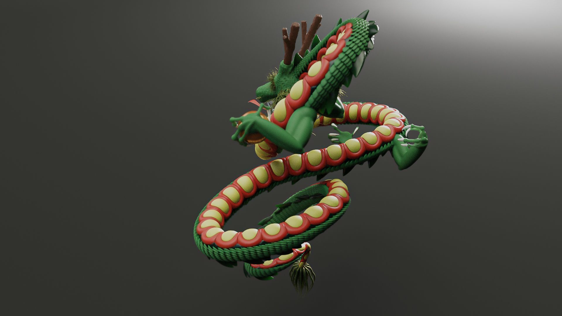 Shenron from Dragon Ball 3D model | CGTrader