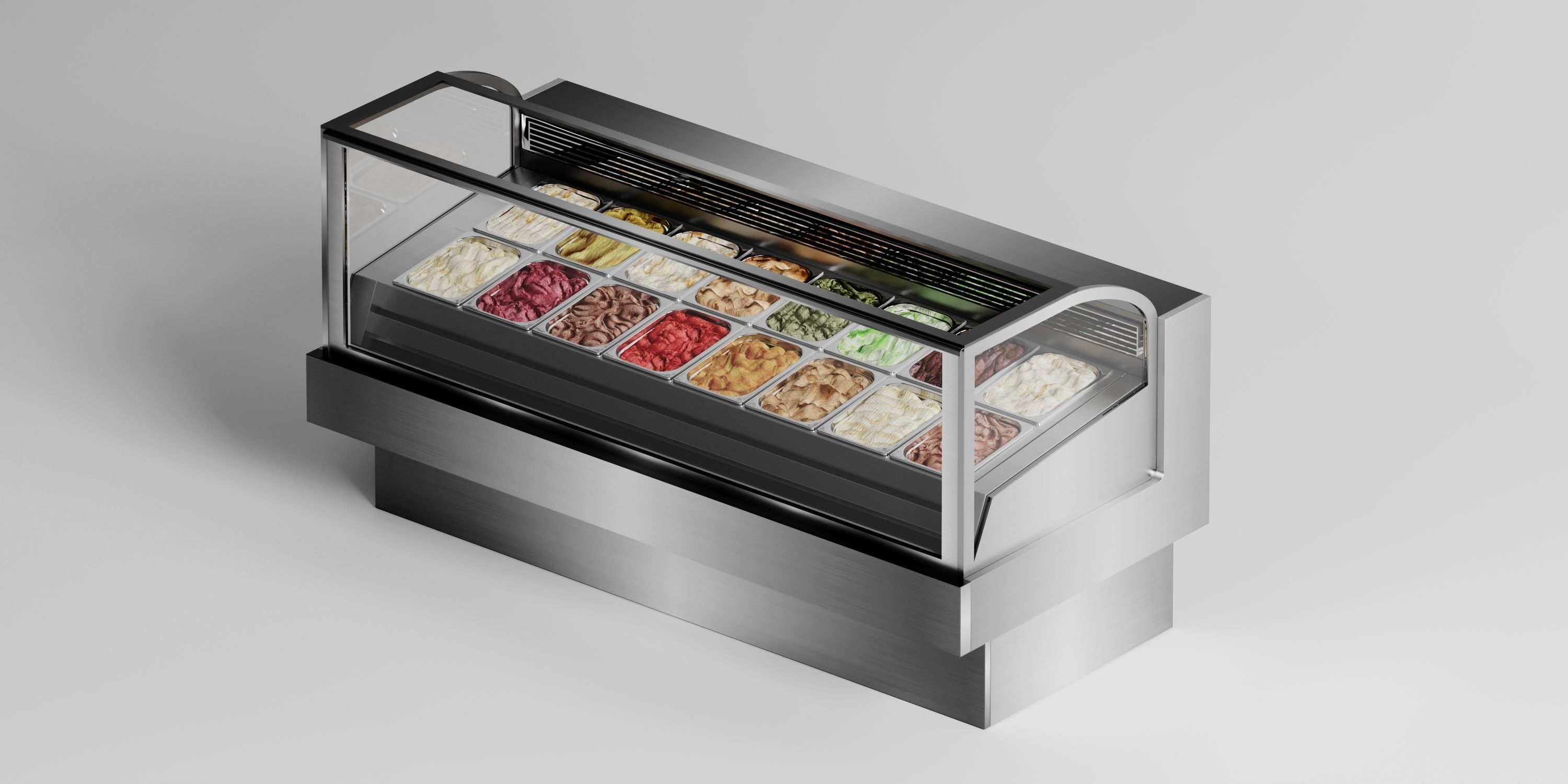 Ice Cream Freezer - VALMAR 3D model | CGTrader