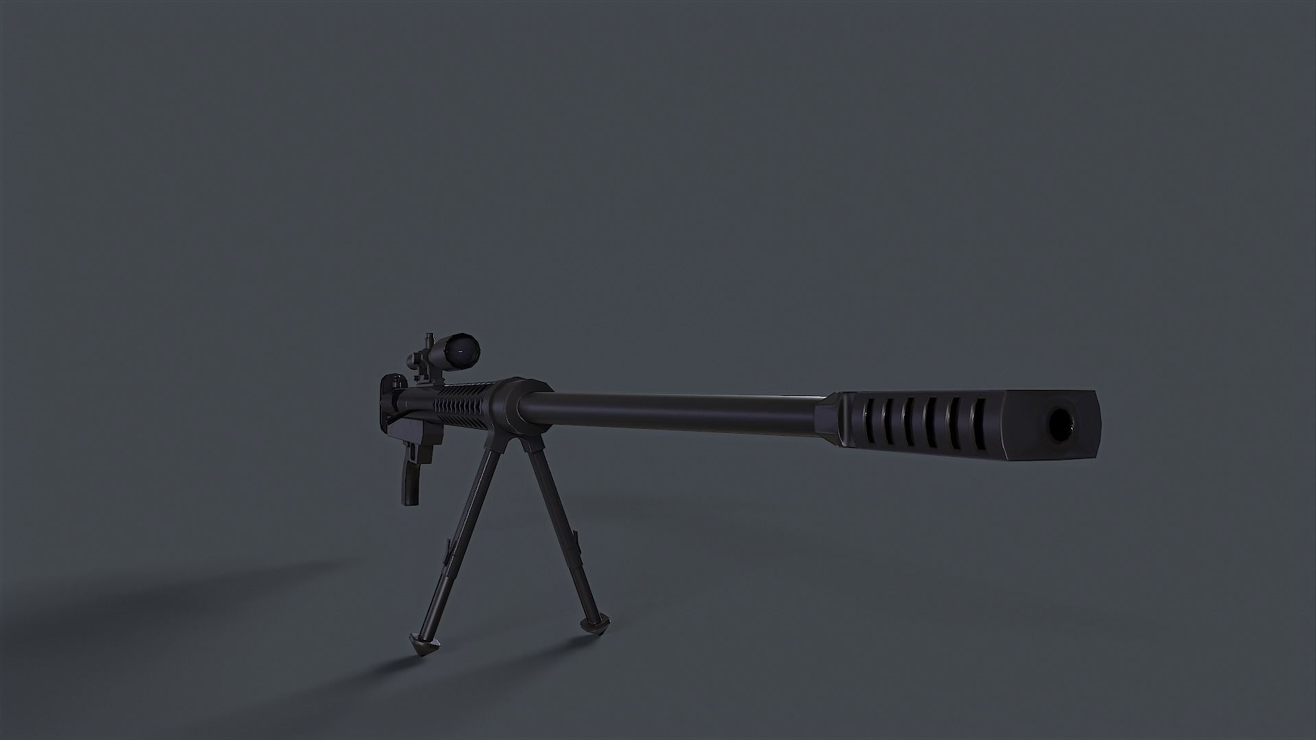 3D model Shaher Iranian heavy rifle VR / AR / low-poly | CGTrader