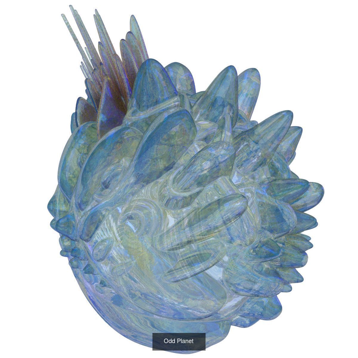 24 Blue Orbs 3D Model Collection | CGTrader