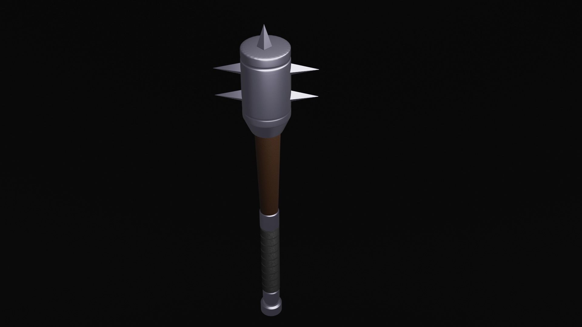 Battle mace 3D model | CGTrader