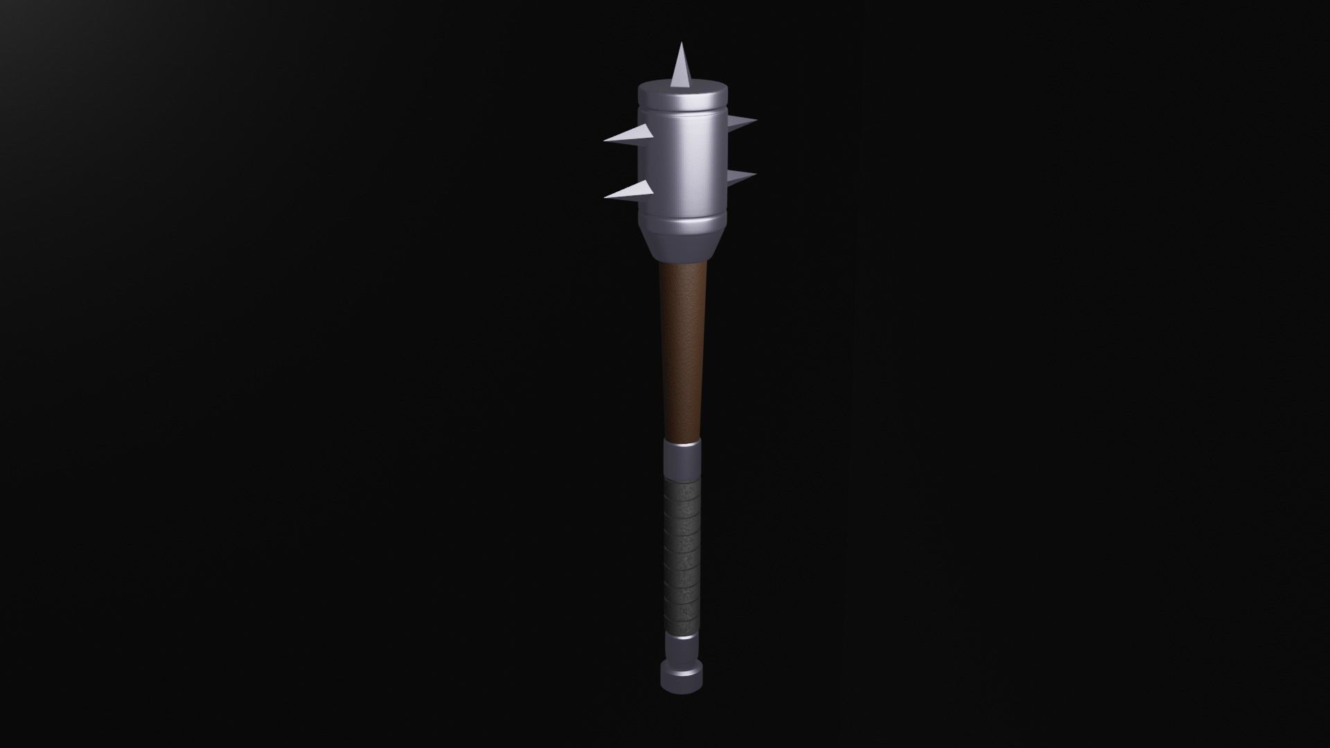 Battle mace 3D model | CGTrader