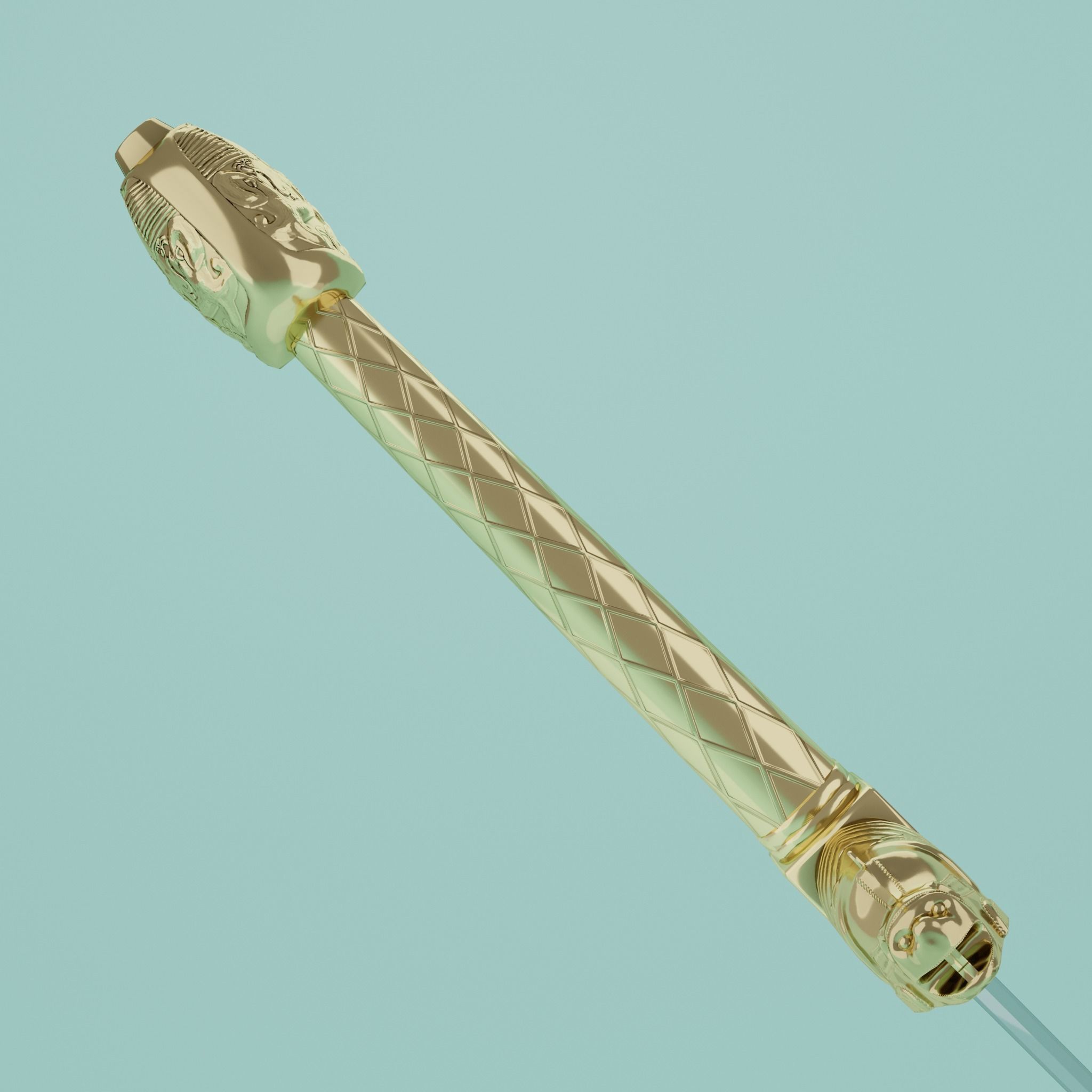 3D model Joyeuse Sword Weapon PBR low-poly game ready VR / AR / low ...