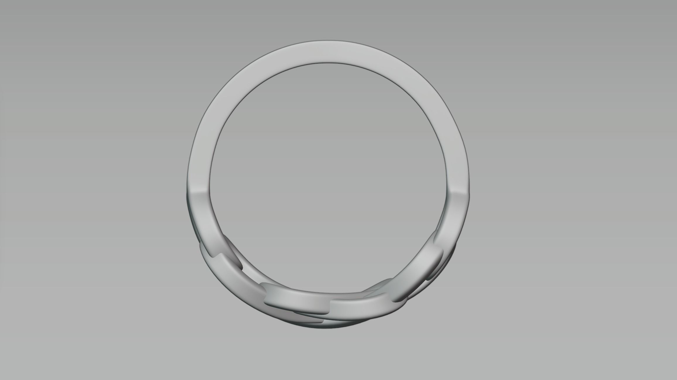 Perpetuity knot ring 3D model | CGTrader