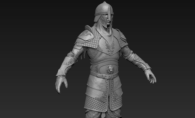 Knight Armor 2 3D model | CGTrader