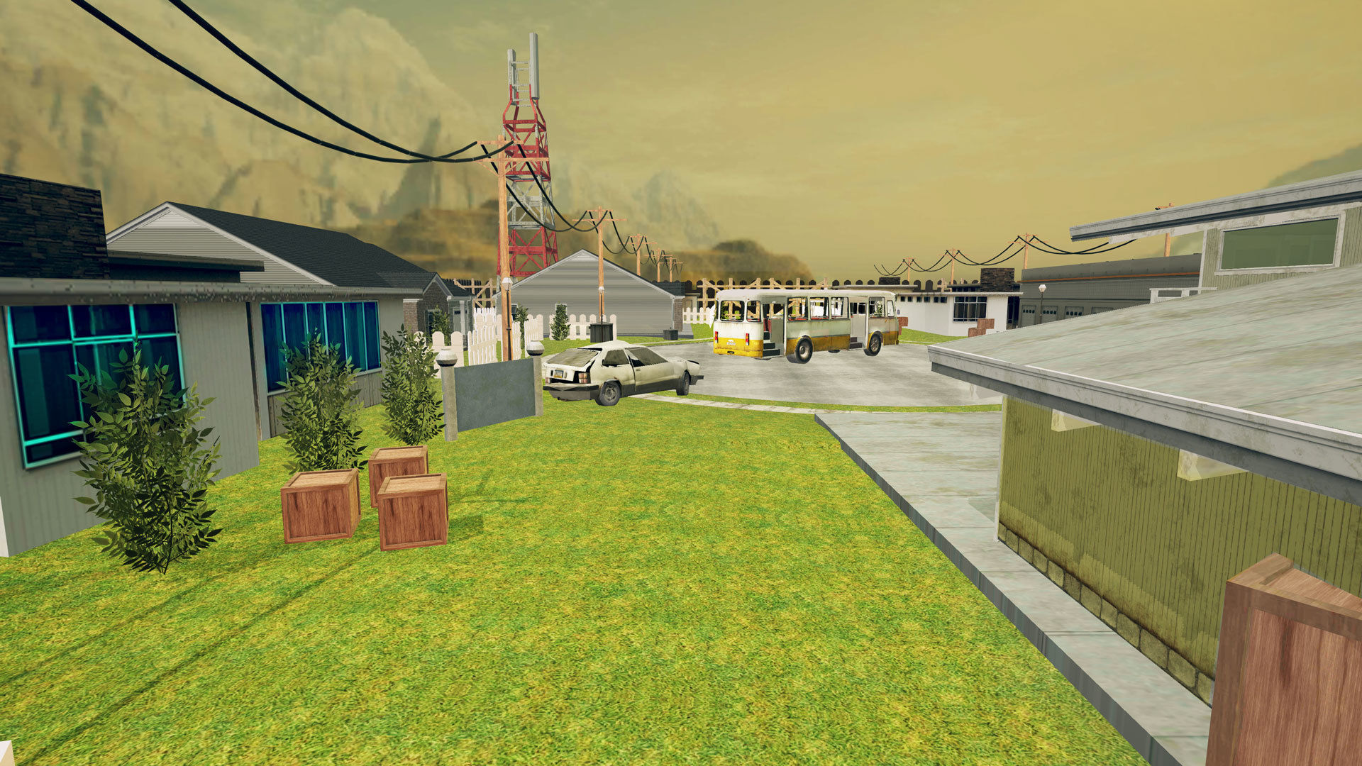 3D model Nuke Town Game Environment VR / AR / low-poly | CGTrader