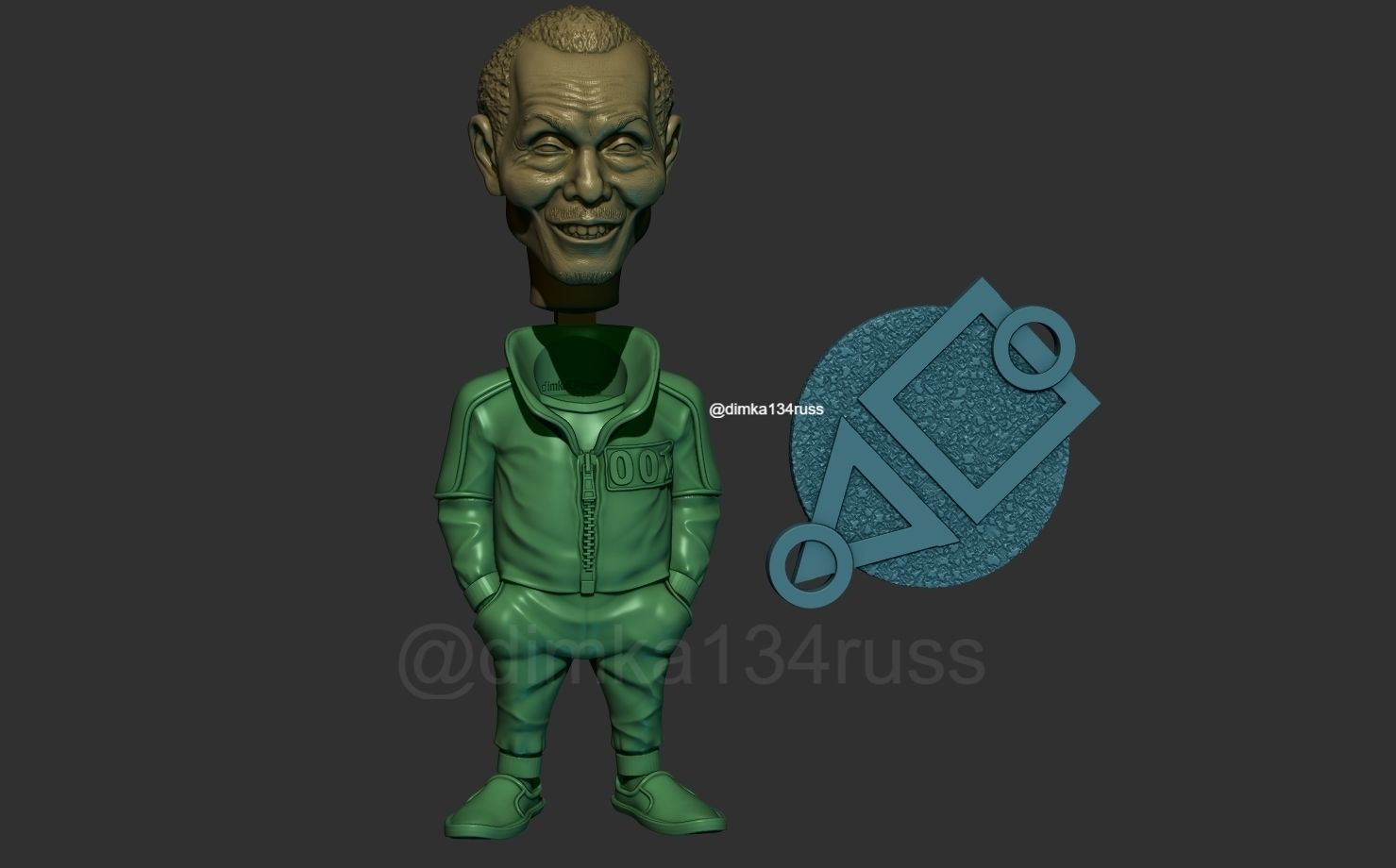 squid game 3D model 3D printable | CGTrader