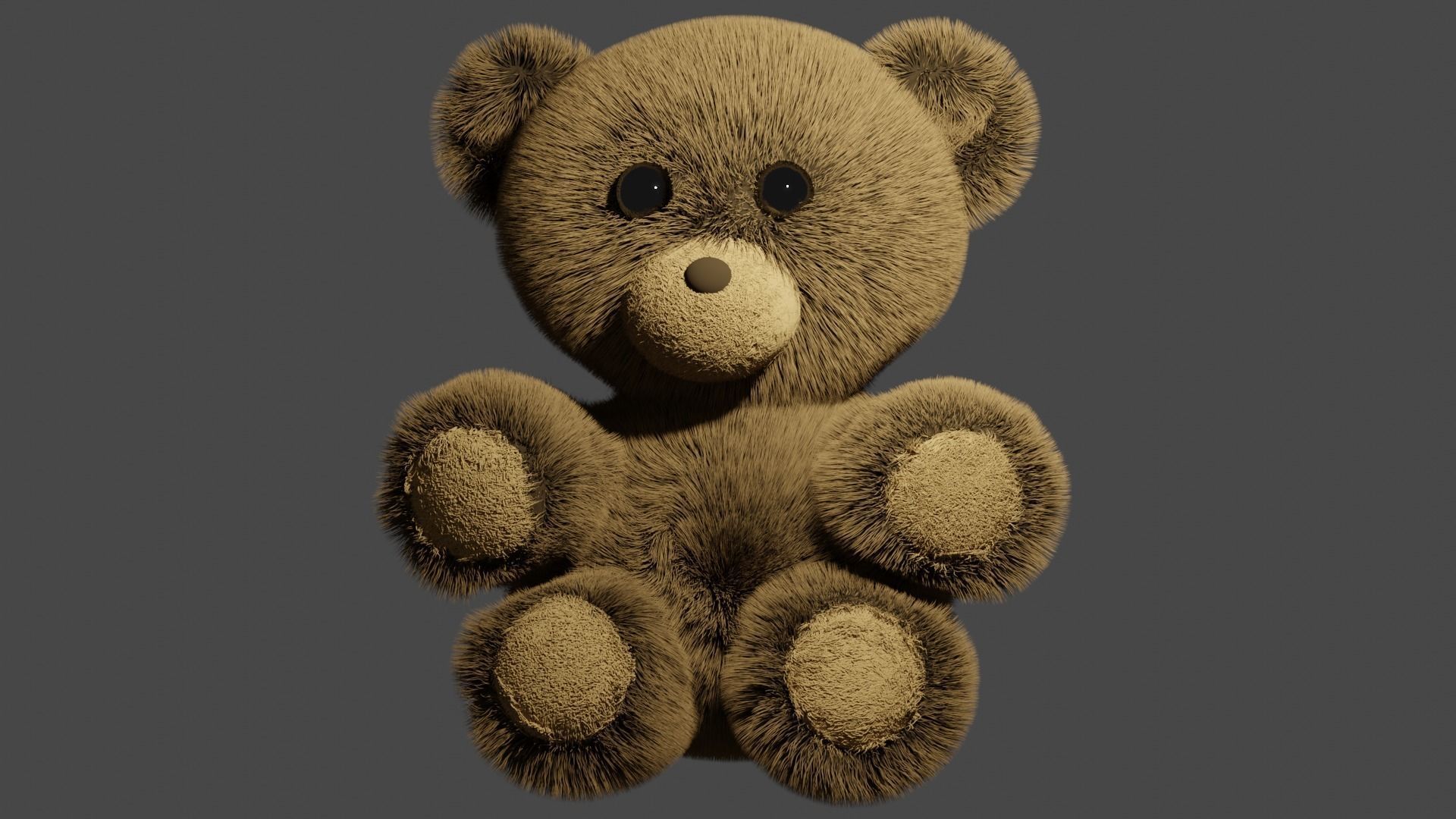 Teddy bear free 3D model | CGTrader