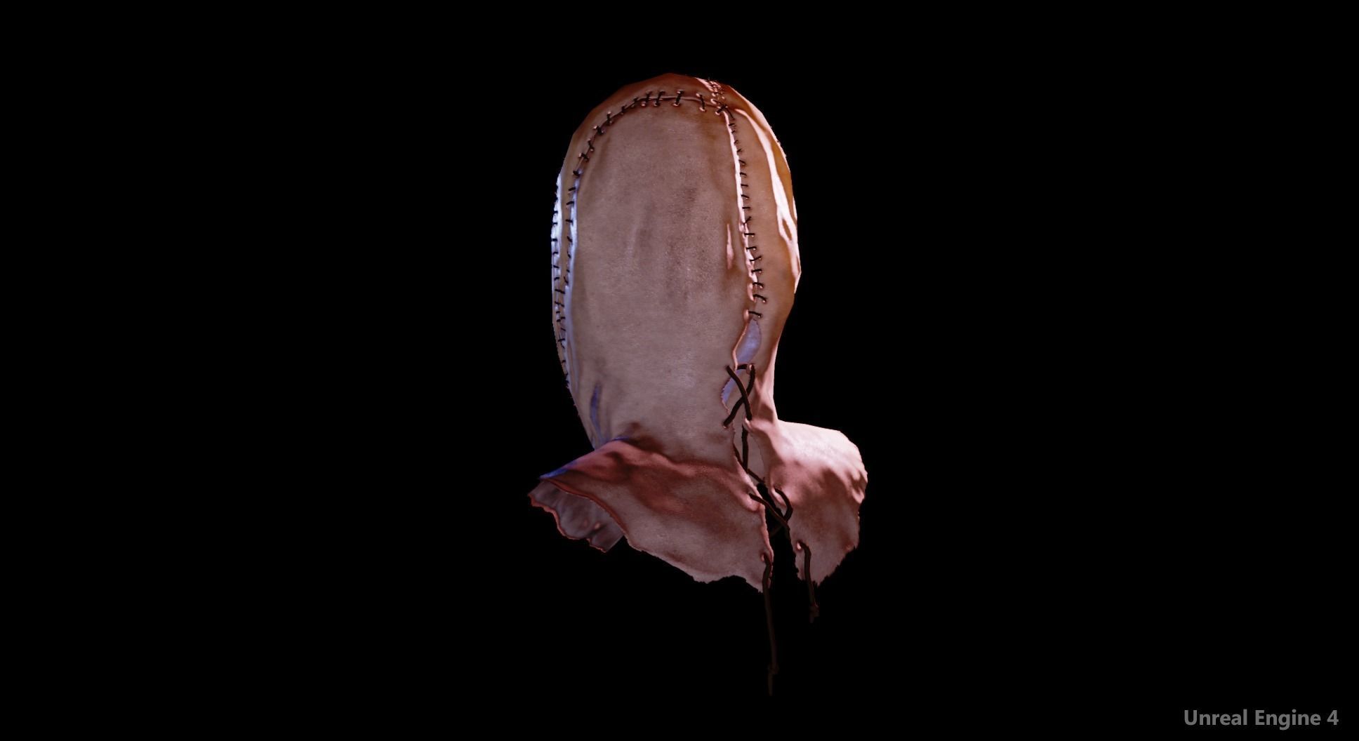 3D model Horror leather mask VR / AR / low-poly | CGTrader