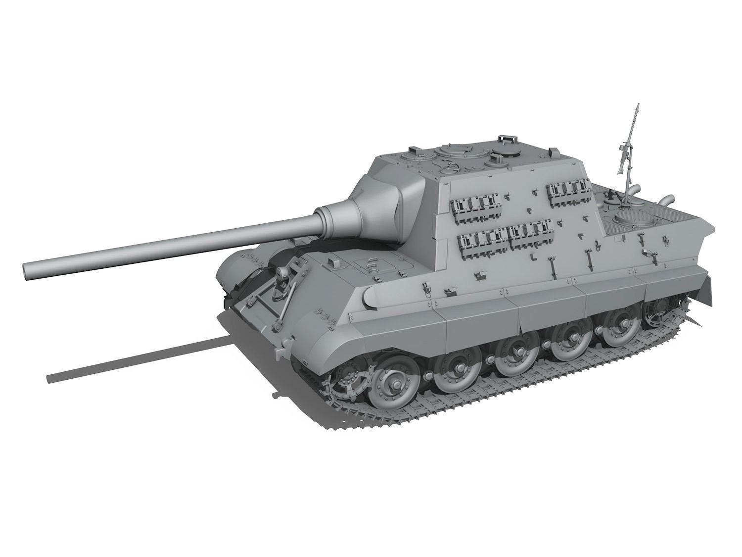 SDKFZ 186 Jagdtiger - 323 3D model | CGTrader