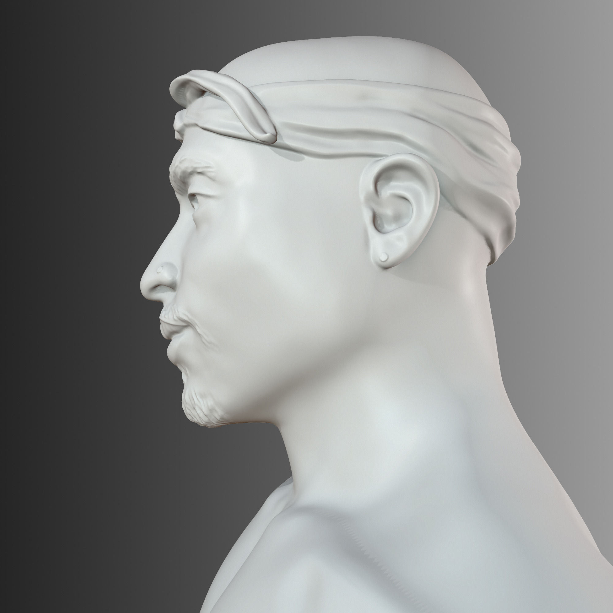 2 Pac 3D model 3D printable | CGTrader