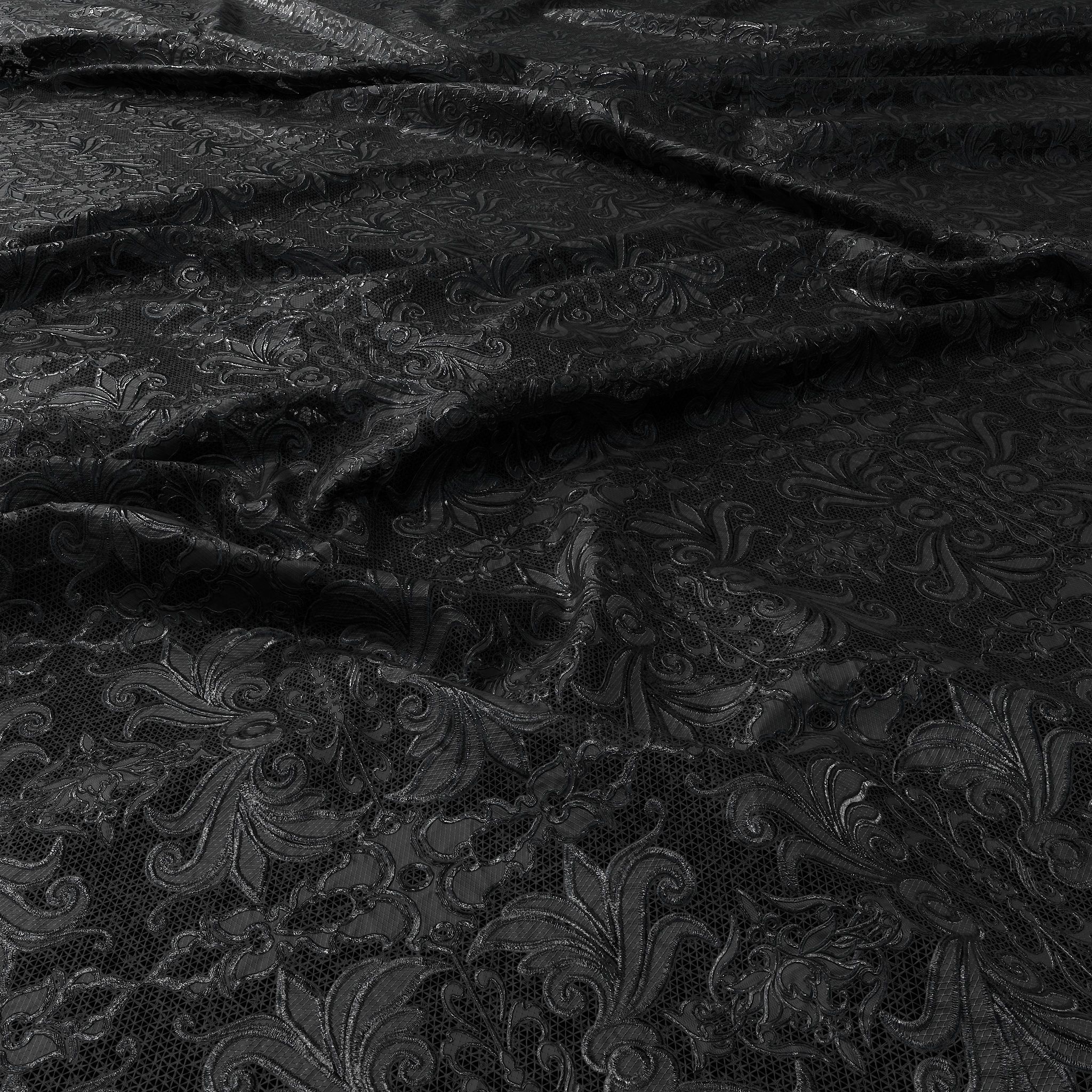 Lace Embroidery 08 - 4K - PBR - PNG - SBSAR Texture | CGTrader