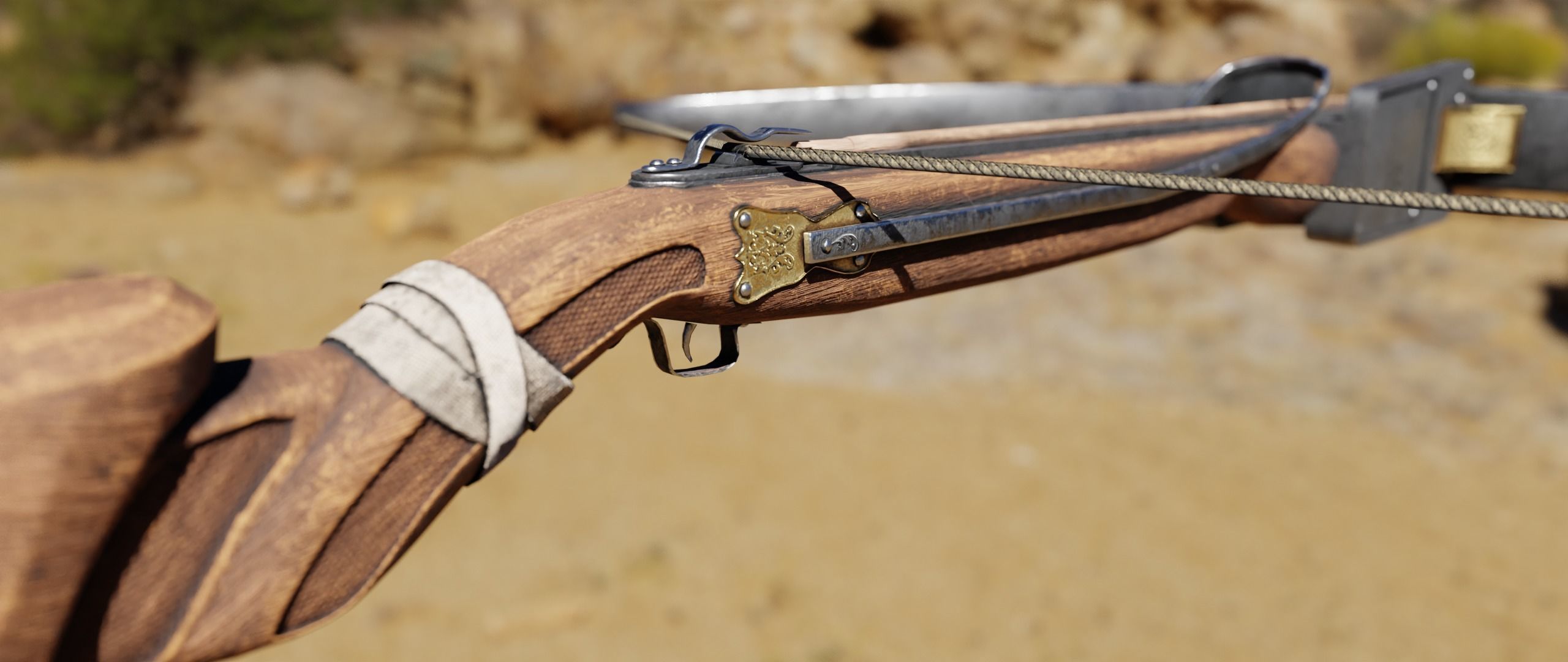 Crossbow free VR / AR / low-poly 3D model | CGTrader