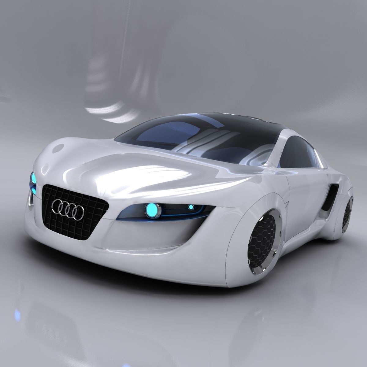 Audi RSQ Concept 3D model | CGTrader