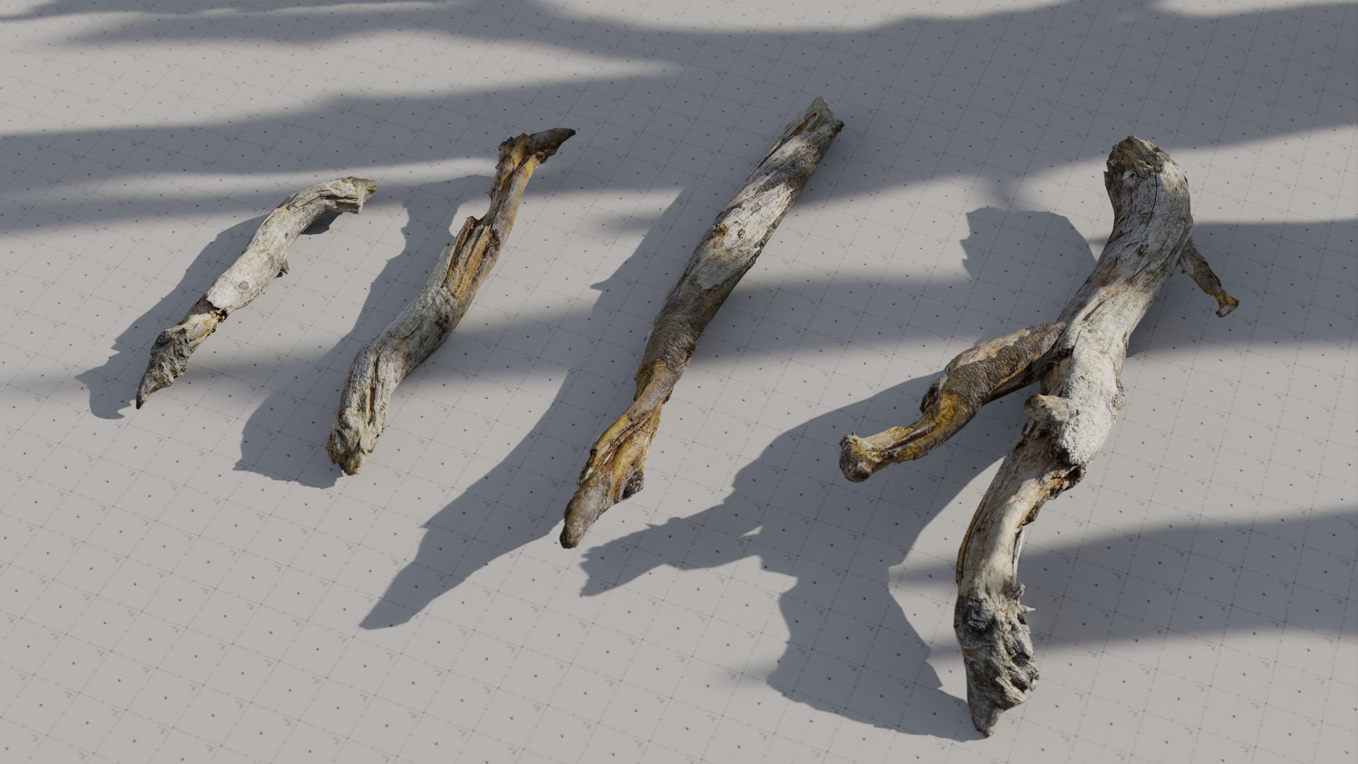 3D model Moss Biome Ground Scatter - 3D AssetKit PBR VR / AR / low-poly ...