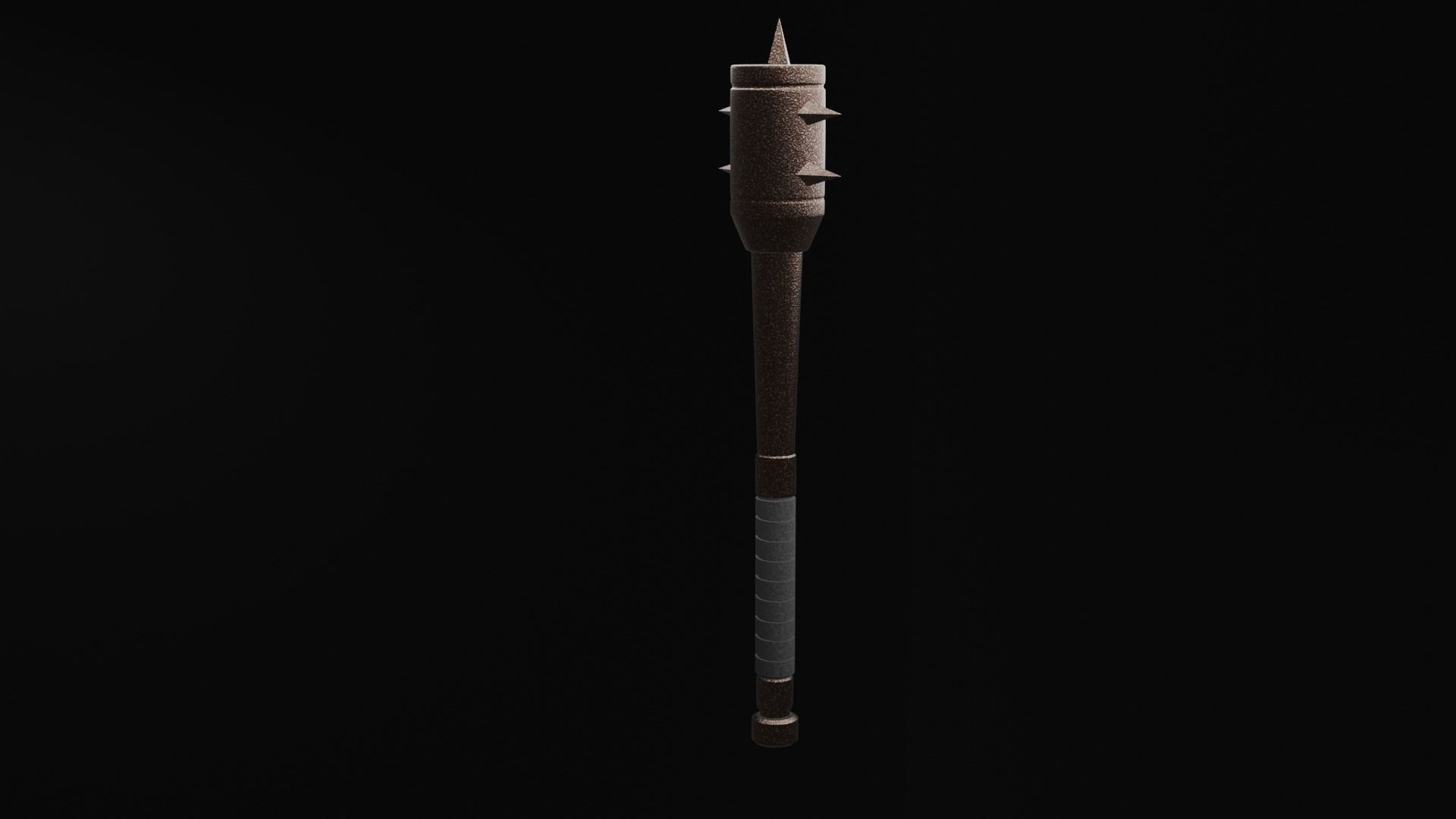 3D model Battle mace - rust edition VR / AR / low-poly | CGTrader