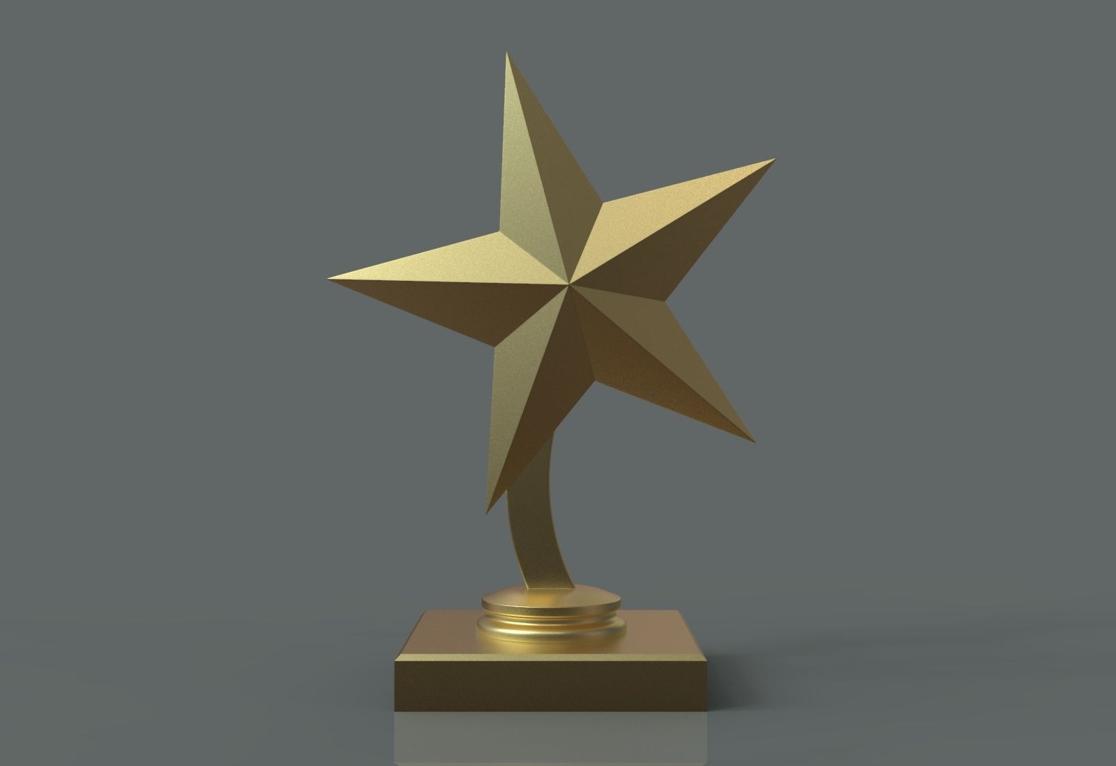 Star Award 3D model 3D printable | CGTrader
