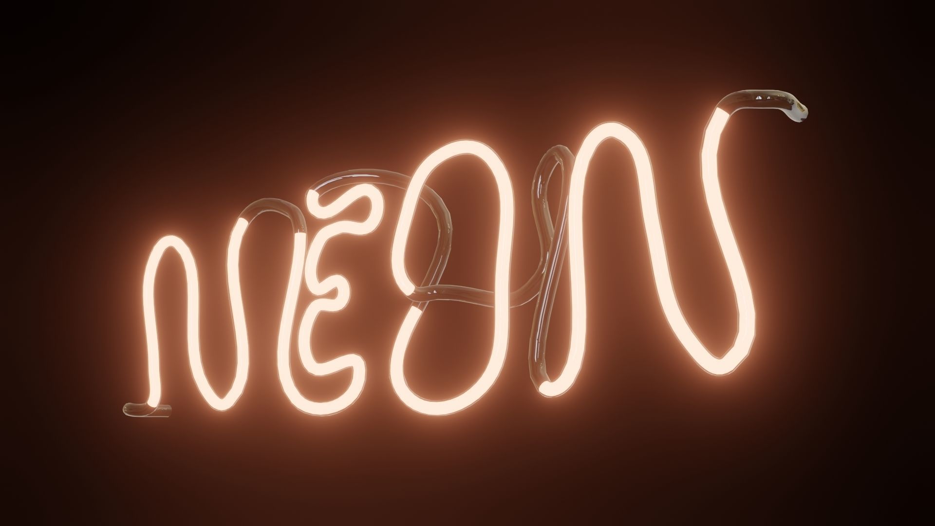 Quick Neon Generator for Blender free VR / AR / low-poly 3D model ...