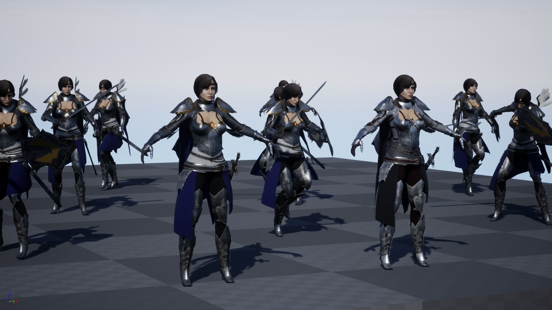 3D model Valkyrie Girl VR / AR / low-poly | CGTrader