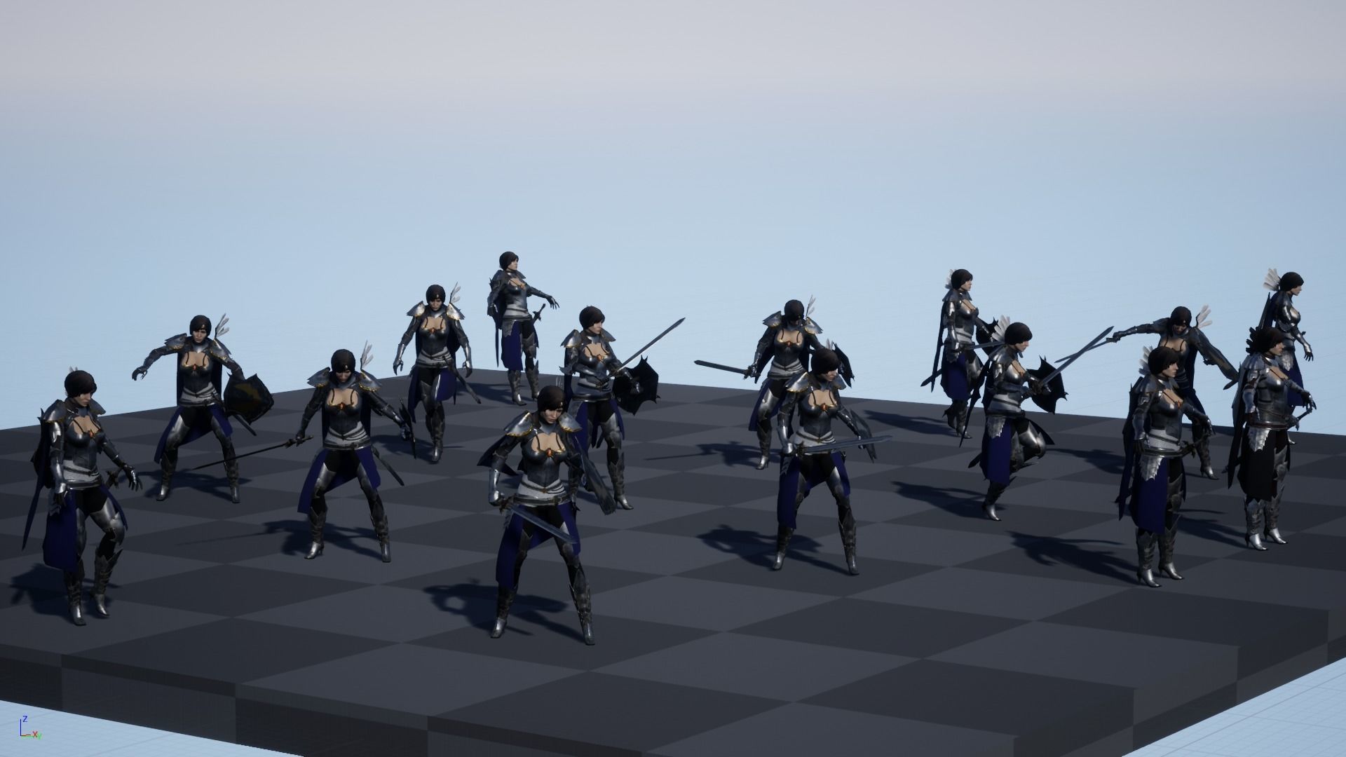 3D model Valkyrie Girl VR / AR / low-poly | CGTrader