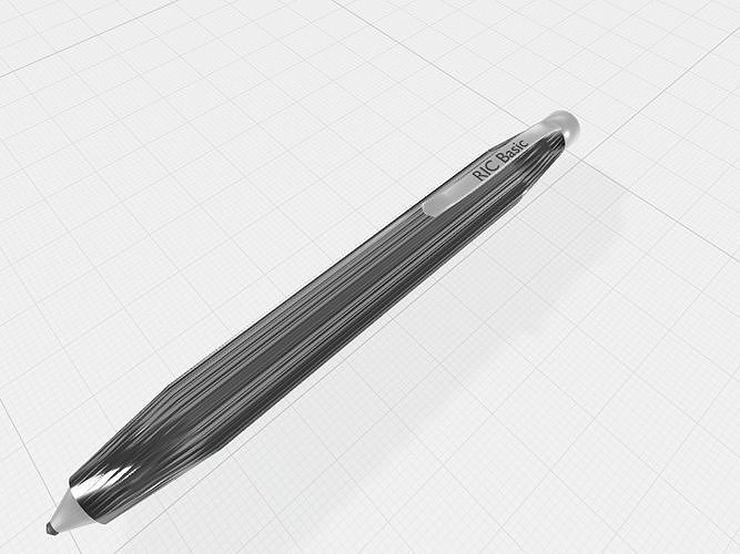 Basic Pen 3D model | CGTrader