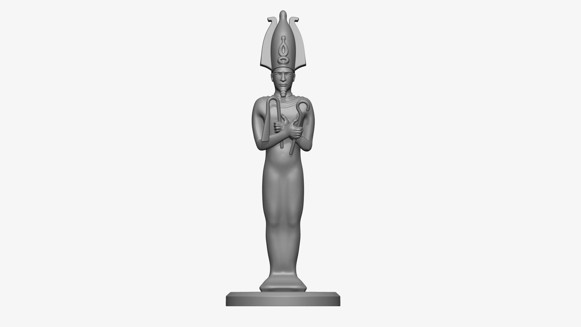 Egyptian Lord Osiris 3D model 3D printable | CGTrader