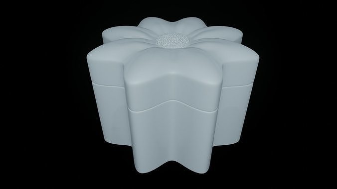 Flower Box 3D model 3D printable | CGTrader