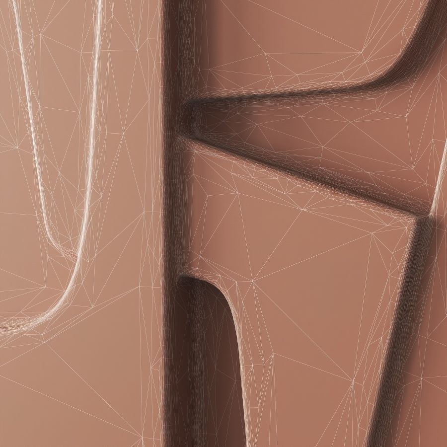 Abstract relief artwork 3D model | CGTrader