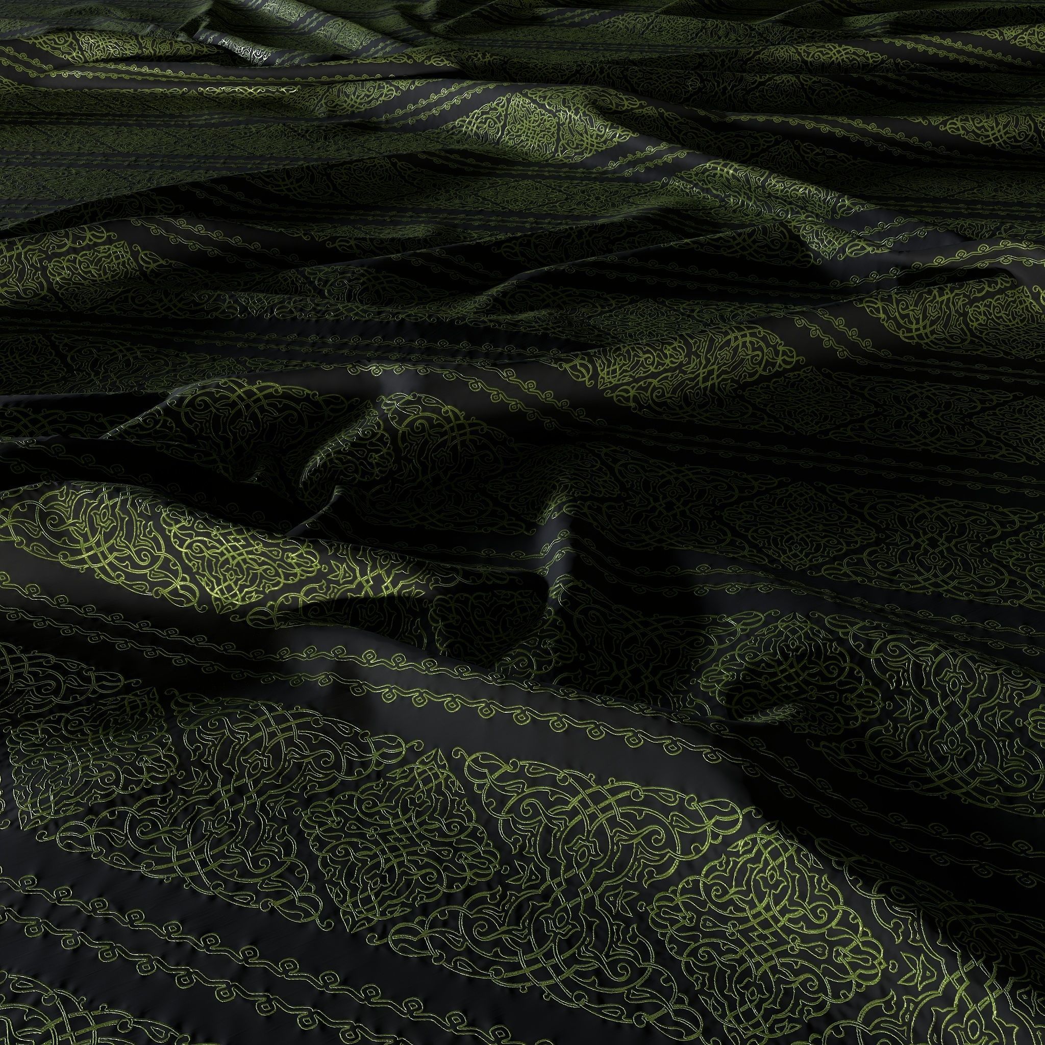 Lace Embroidery 10 - 4K - PBR - PNG - SBSAR Texture | CGTrader