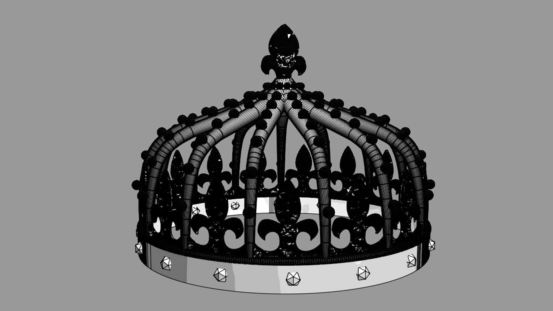 3D Crown model 3D model | CGTrader