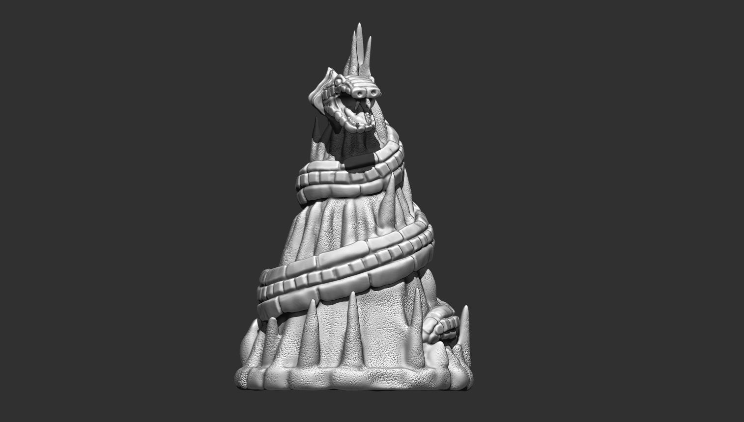 Masters of the Universe Snake Mountain 3D model 3D printable | CGTrader