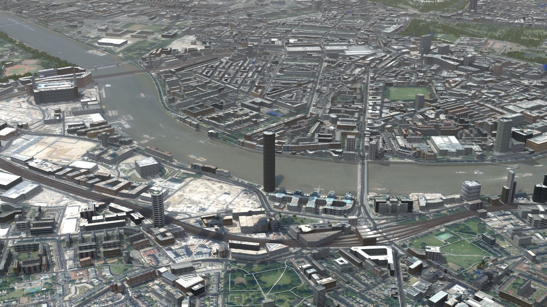 3D model London City UK VR / AR / low-poly | CGTrader