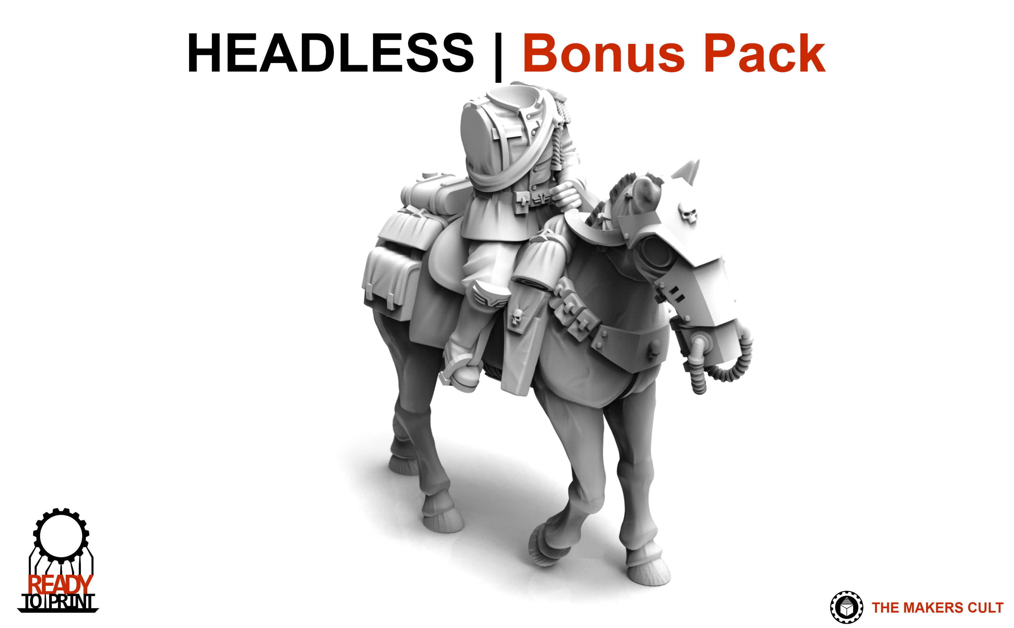 Valour Korps - Cavalry General Gustav 3D model 3D printable | CGTrader