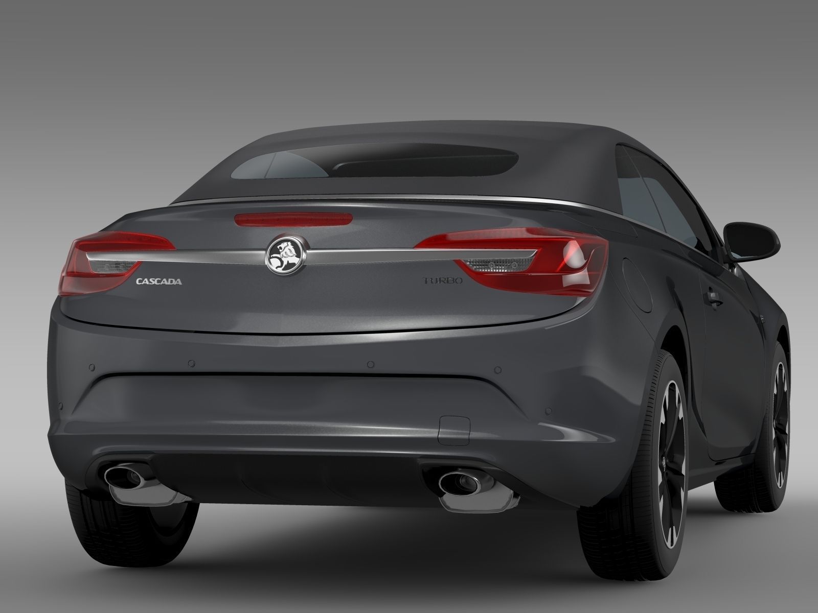 Holden Cascada Turbo 2017 3D model | CGTrader