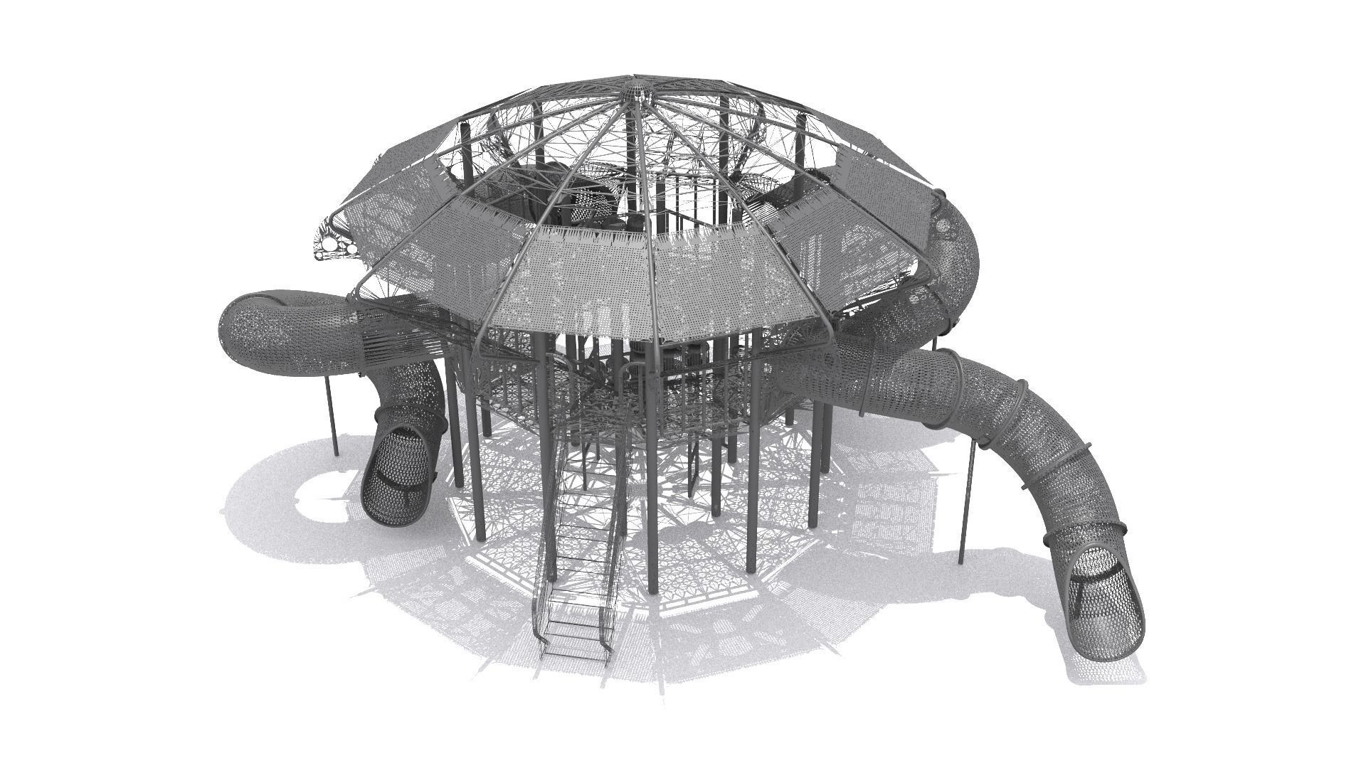 UFO Playground 3D model | CGTrader