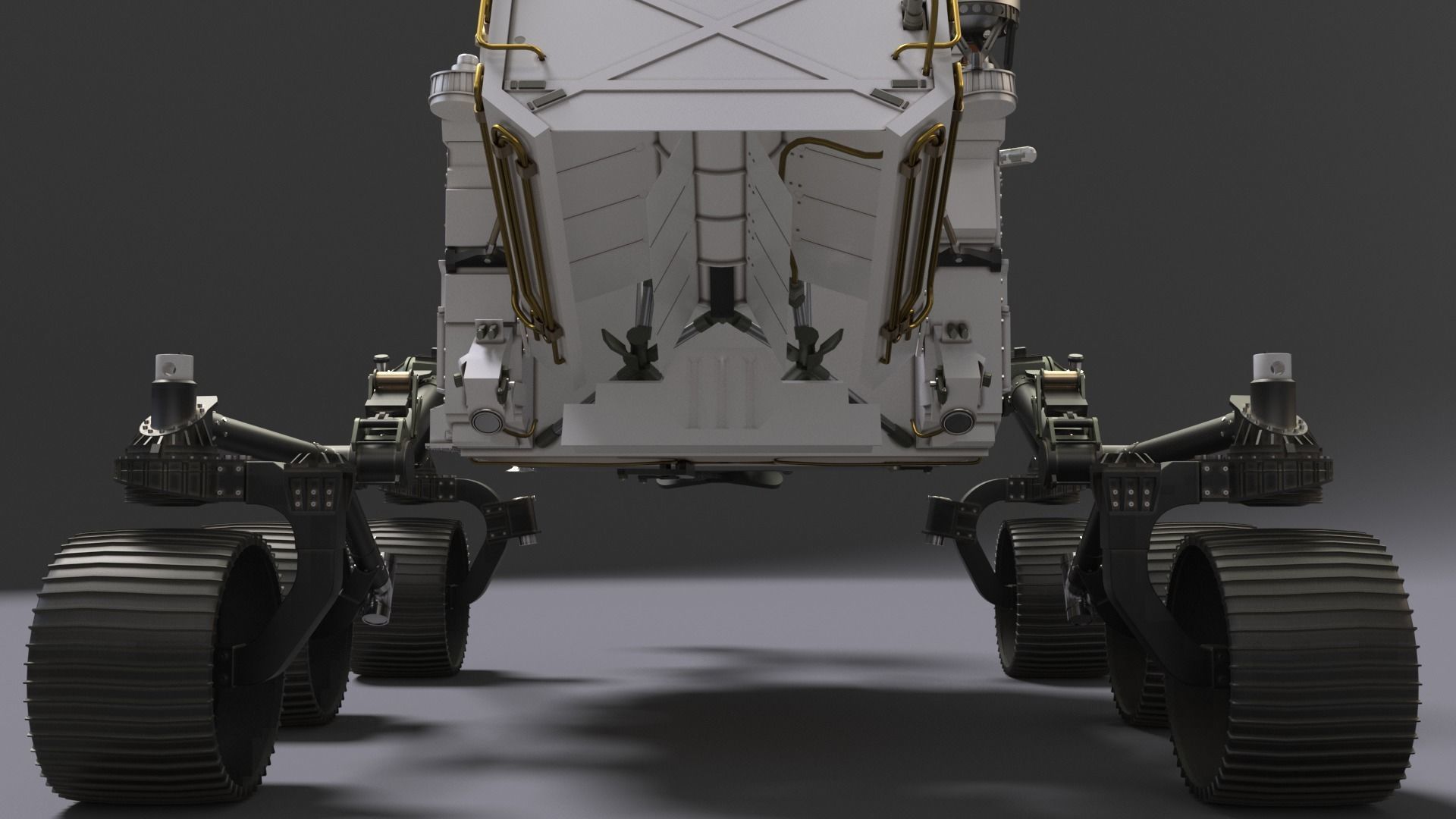 Perseverance Mars Rover 3D model rigged | CGTrader