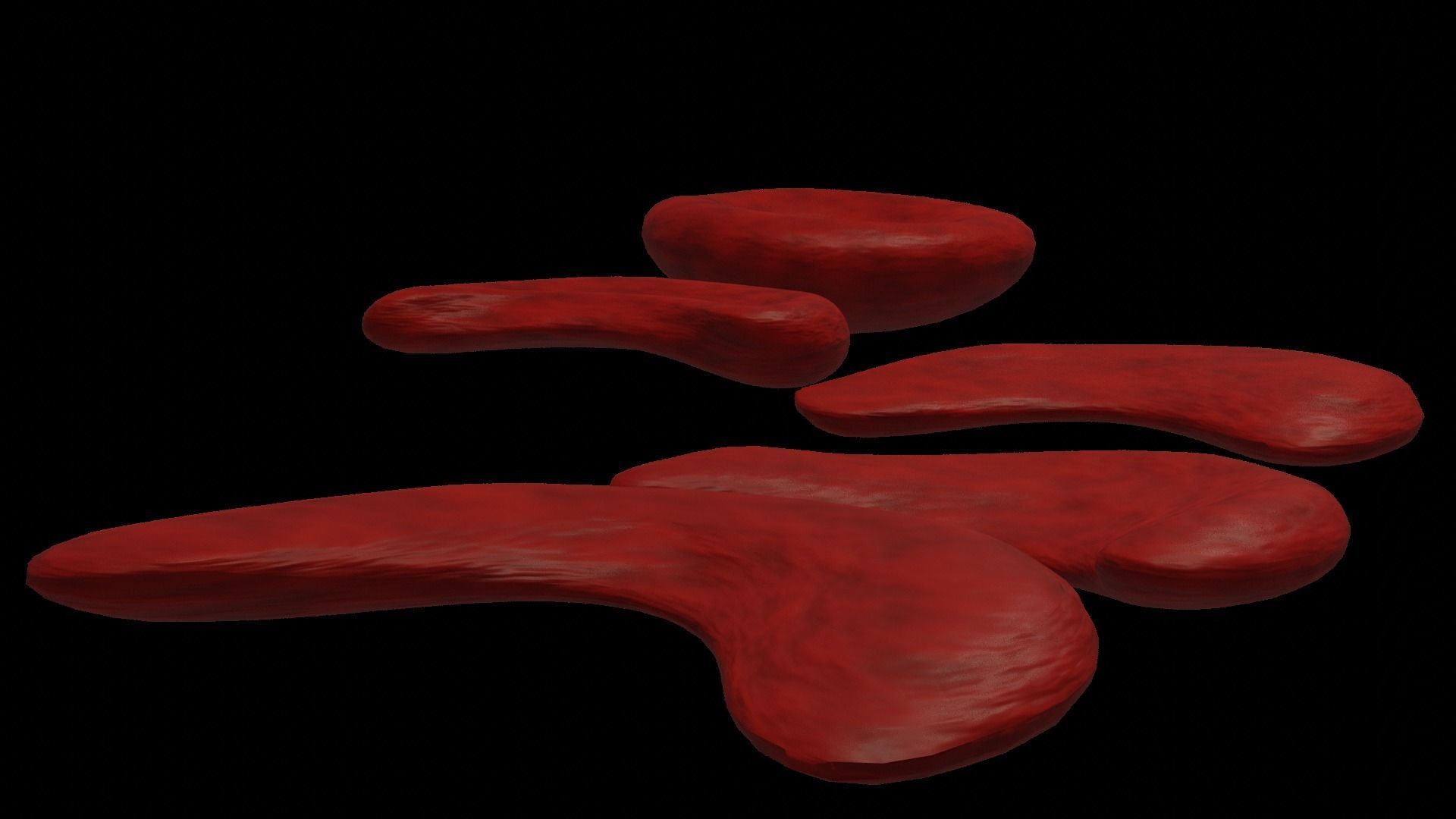 3D model Sickle Cells VR / AR / low-poly | CGTrader