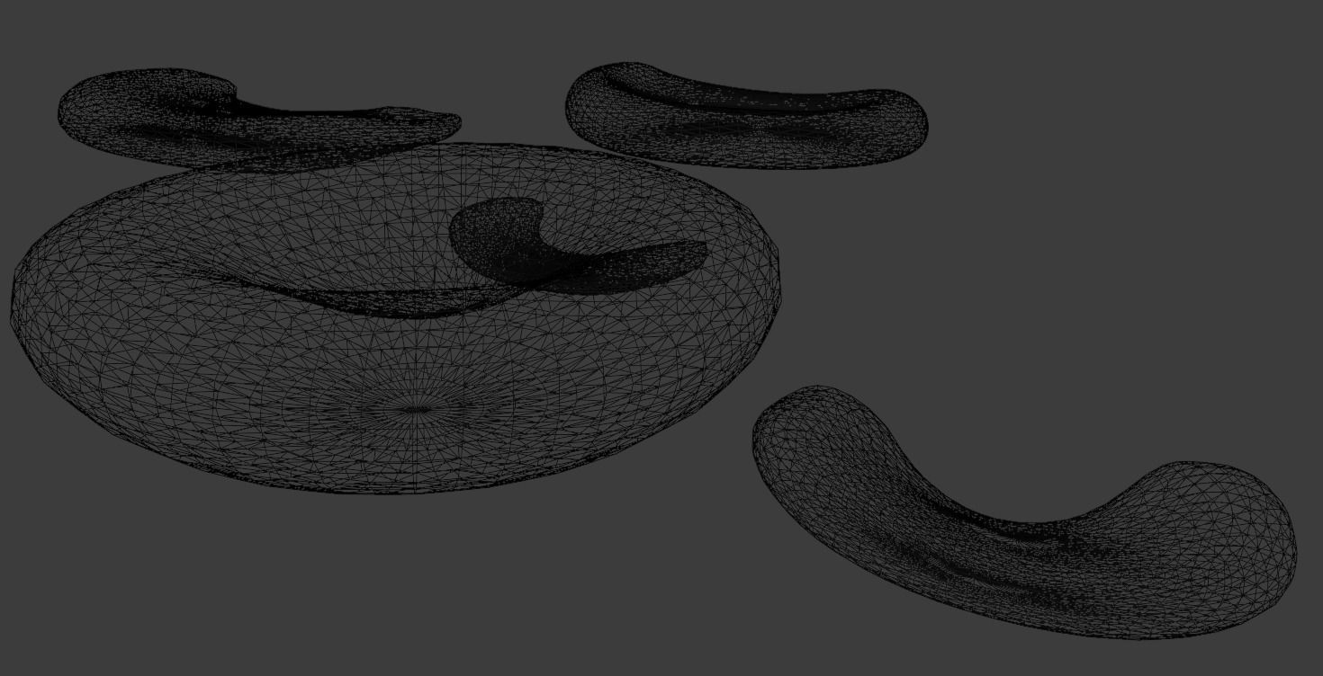 3D model Sickle Cells VR / AR / low-poly | CGTrader