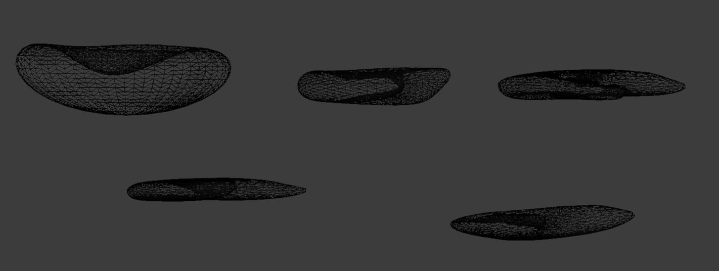 3D model Sickle Cells VR / AR / low-poly | CGTrader