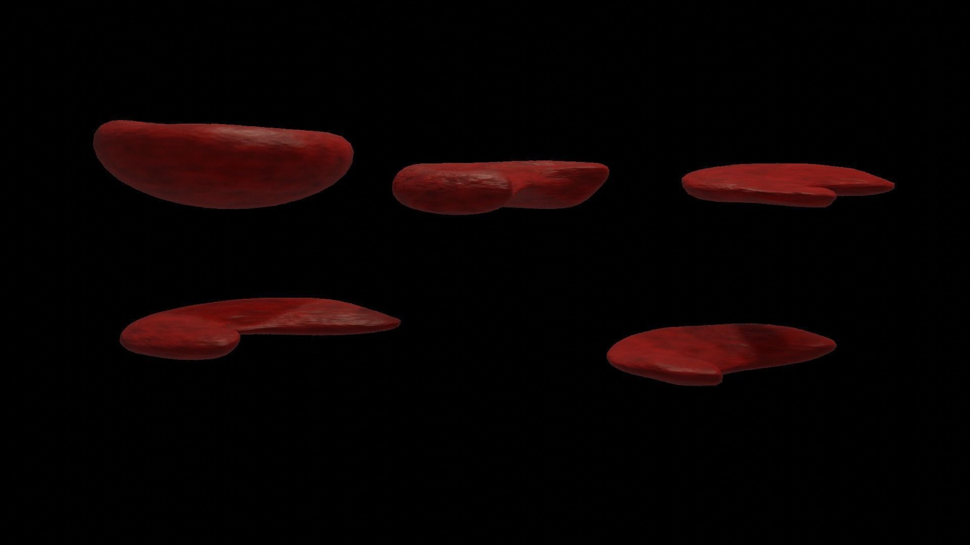 3D model Sickle Cells VR / AR / low-poly | CGTrader